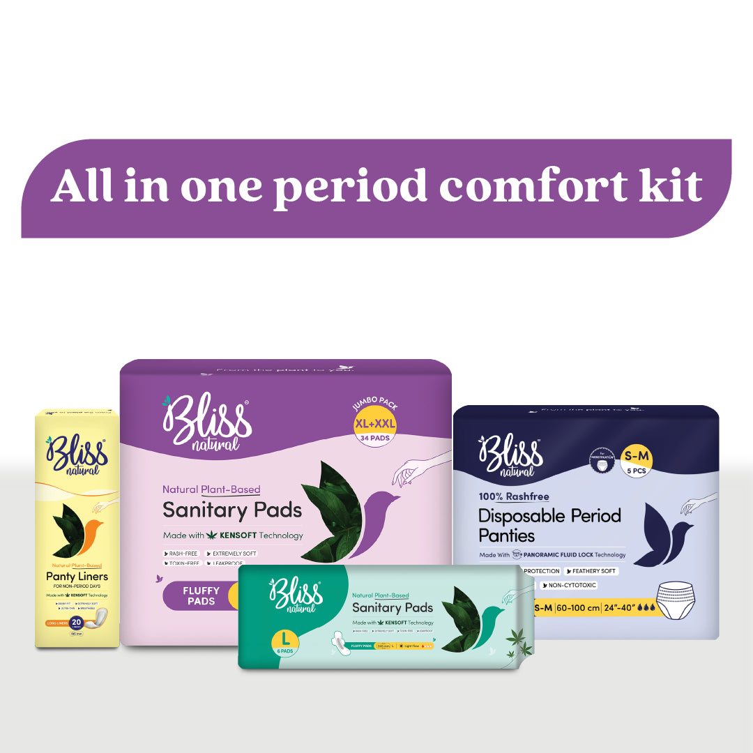 Period Comfort Kit | Ultimate Leak-Free Relief and Care